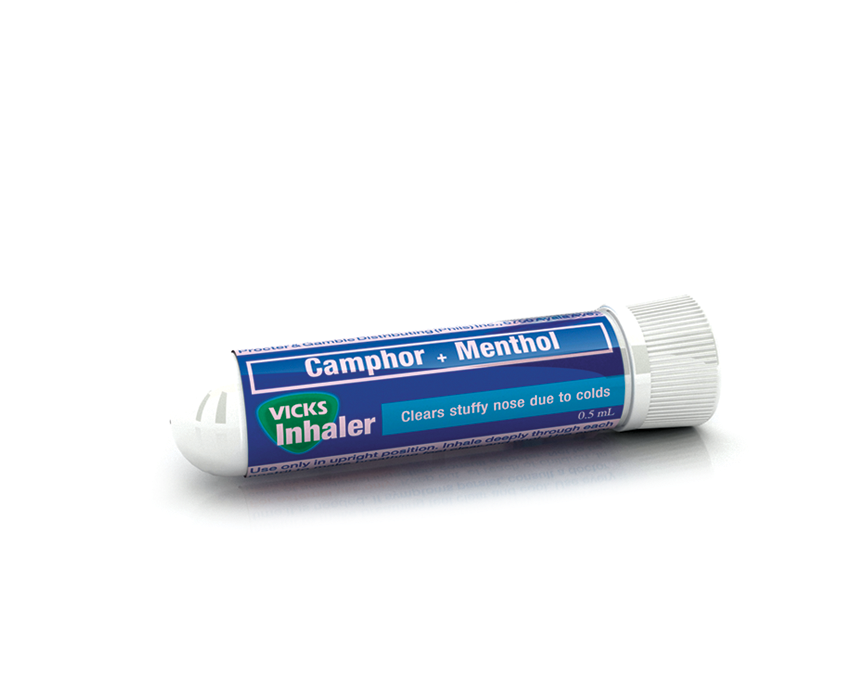 Vicks Inhaler - Camphor Menthol Vicks Inhaler - Free Transparent PNG ...