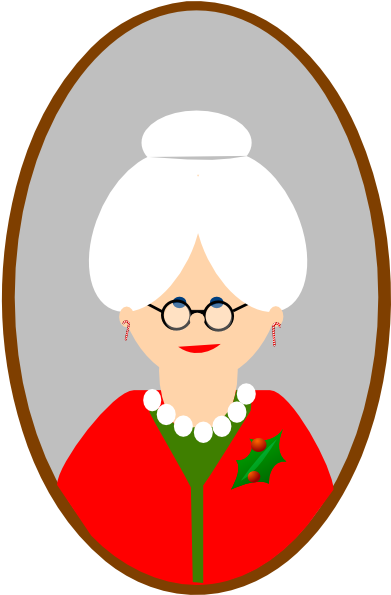 Download How To Set Use Mrs - Mrs Claus Cartoon Face PNG Image with No ...