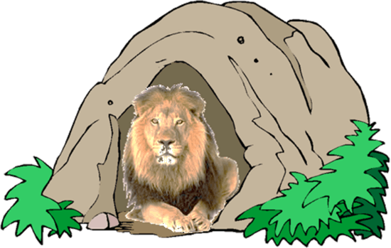 Download This Image Show The Wild Animal - Den Clipart Black And White ...
