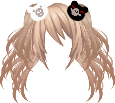 Download Junko Enoshima Hair - Yandere Simulator Junko Enoshima PNG ...