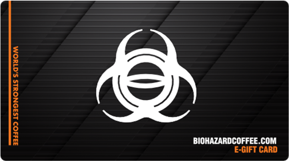 Download Biohazard Ground Coffee The World's Strongest Coffee PNG Image ...