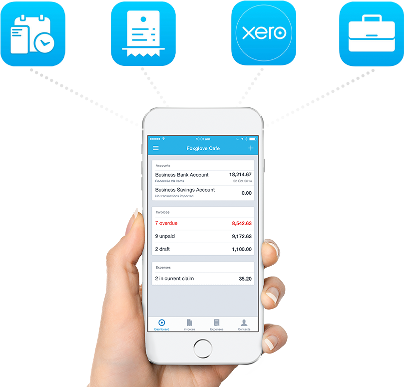 Download Xero Apps - Iphone PNG Image with No Background - PNGkey.com