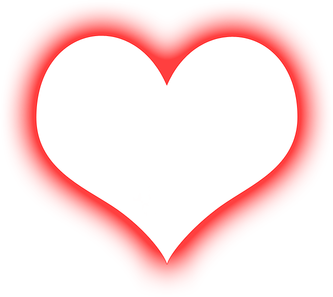Download Old Shape Png - Red Heart Glow Transparent PNG Image with No ...