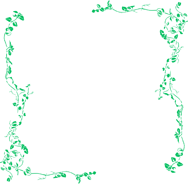 Download Light Green Border - Dancing Border Clip Art PNG Image with No ...