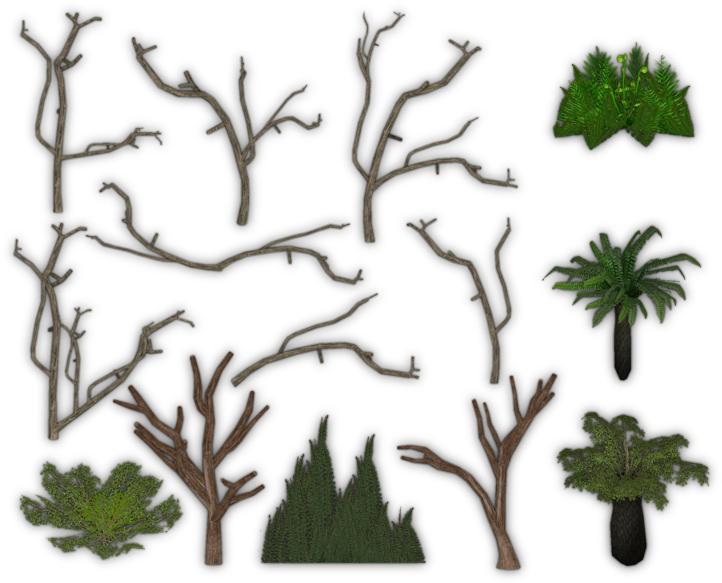 Download Foliage Pack - Zoo Tycoon 2 Foliage Packs PNG Image with No ...