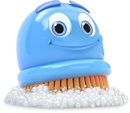 Scrubbing Bubbles Logo