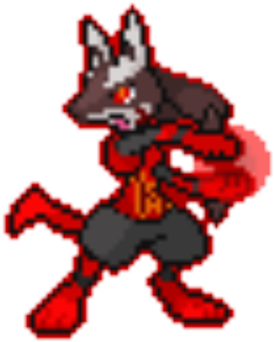 Download Rage Lucario - Aura Lucario Project Pokemon PNG Image with No ...