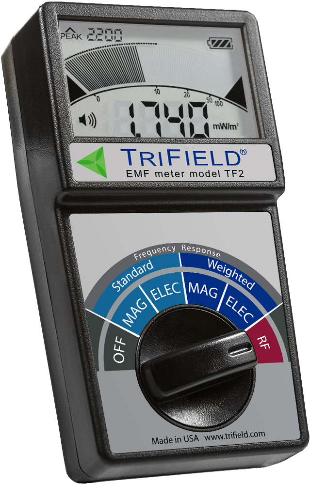 Download Image Of The Trifield Emf Meter - Electromagnetic Field PNG ...