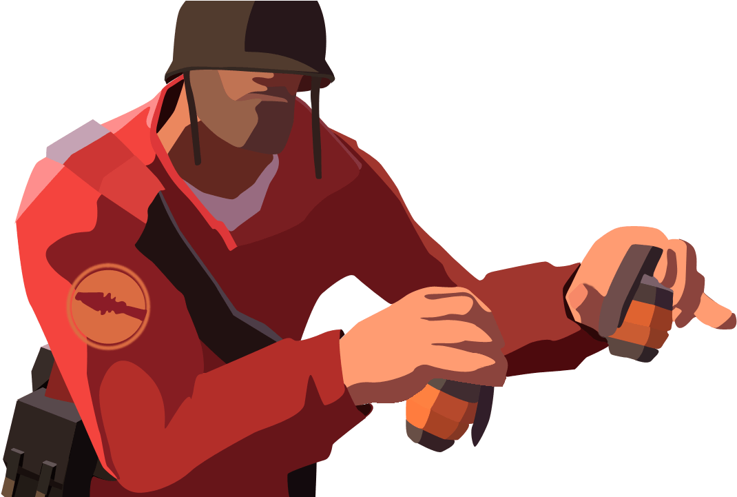 Wallpapers For > Soldier Wallpaper Tf2 - Soldier Tf2 Transparent - Free ...