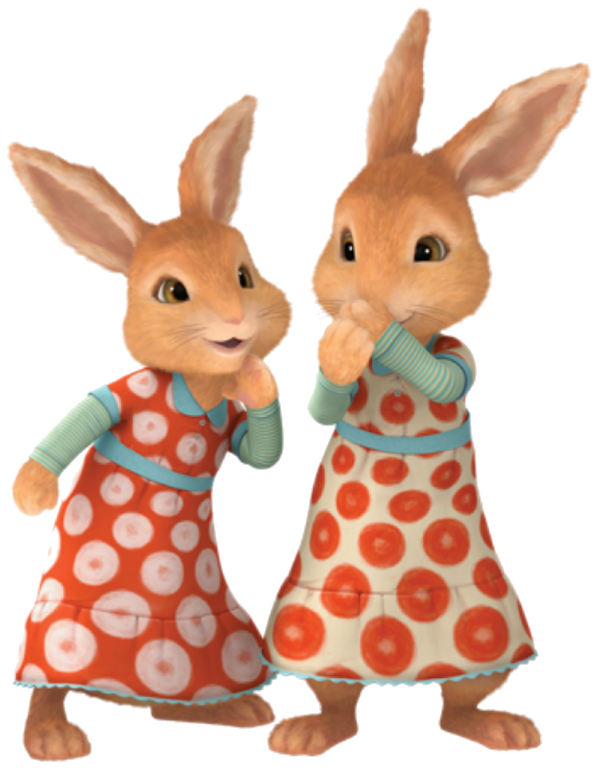 Download Peter Rabbit - Peter Rabbit Flopsy And Mopsy PNG Image with No ...