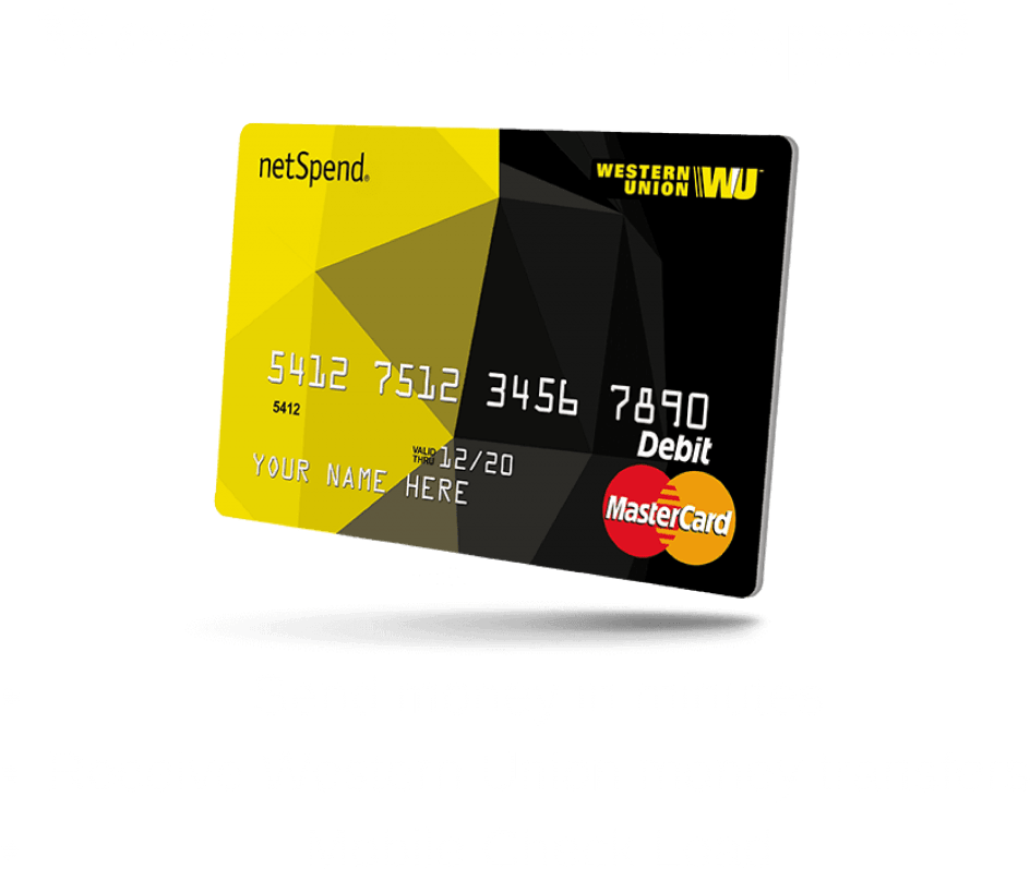 Download Netspend Prepaid Card Western Union - American Express ...