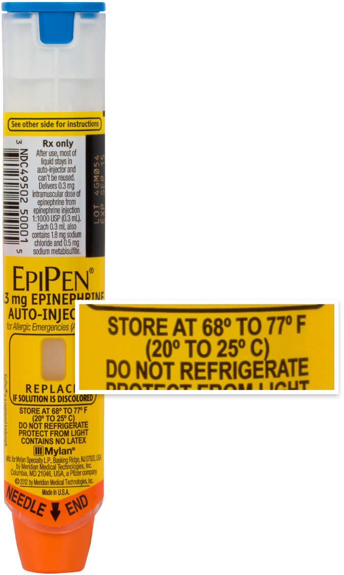 Epipen® Auto-injector - Epipen Png - Epipen Transparent - Free ...