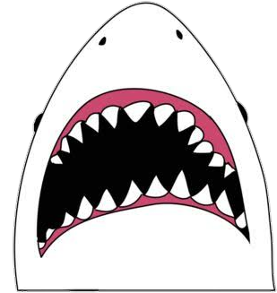 Download Shark Tiburon Tiburón Tiburoncin - Sticker Tumblr Transparent ...