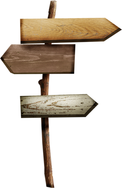 Download Post Sign- Wood - Указатель На Прозрачном Фоне PNG Image with ...