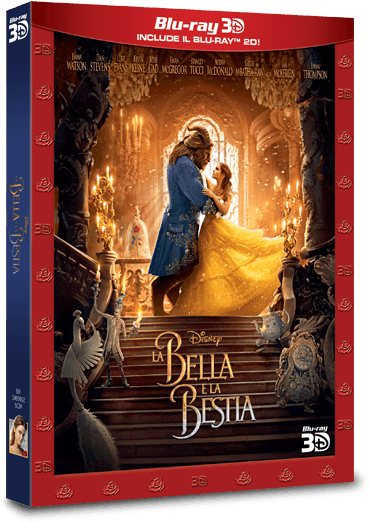 Download Beauty And The Beast Blu Ray Live Action PNG Image with No ...
