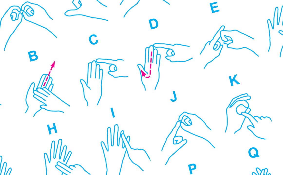 Download Bsl Alphabet - Bsl Deaf PNG Image with No Background - PNGkey.com