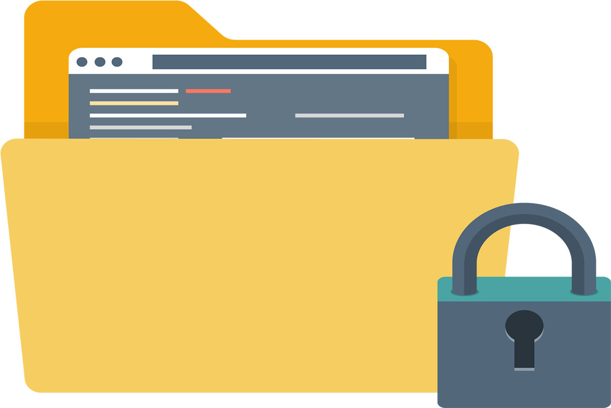 Lock Data Area Clipart