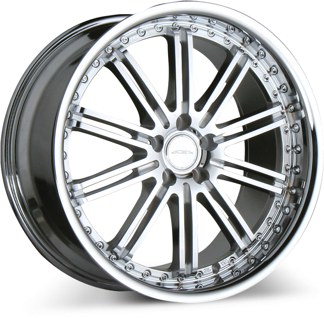 Download Dimension D658 Chrome Wheels & Rims - Car Chrome Wheel PNG ...