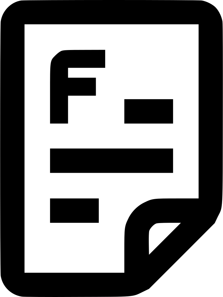 Paper Grade F - F Grade Icon Png - Free Transparent PNG Download - PNGkey