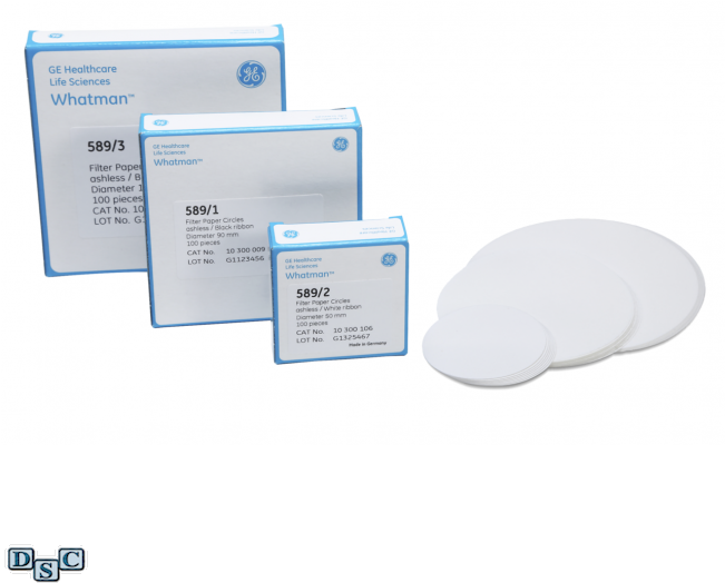 Download Whatman 10300009 Filter Circles, 90mm Dia, Ashless - Blue ...