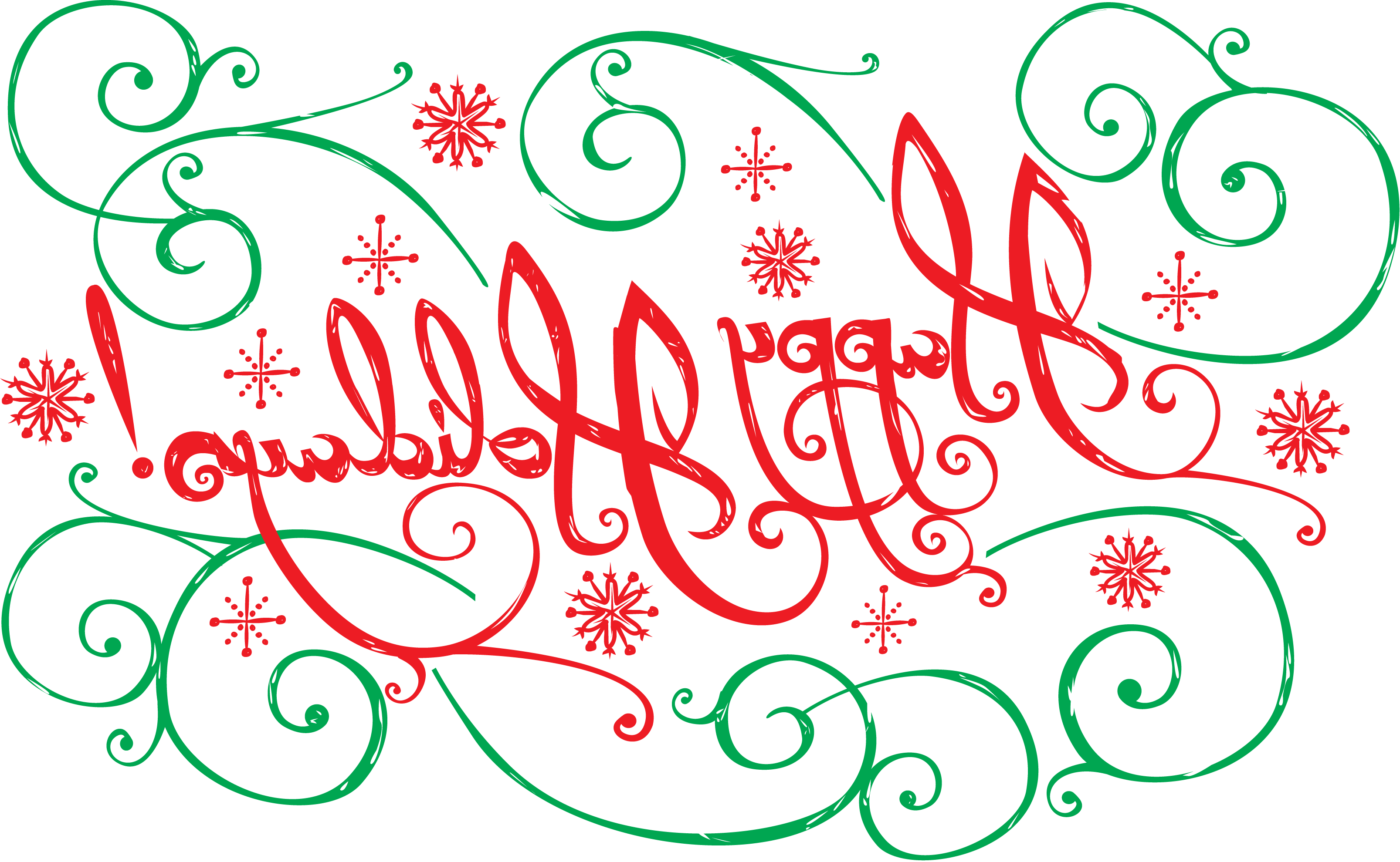 Happy Holidays Clip Art - Graphics - Free Transparent PNG Download - PNGkey