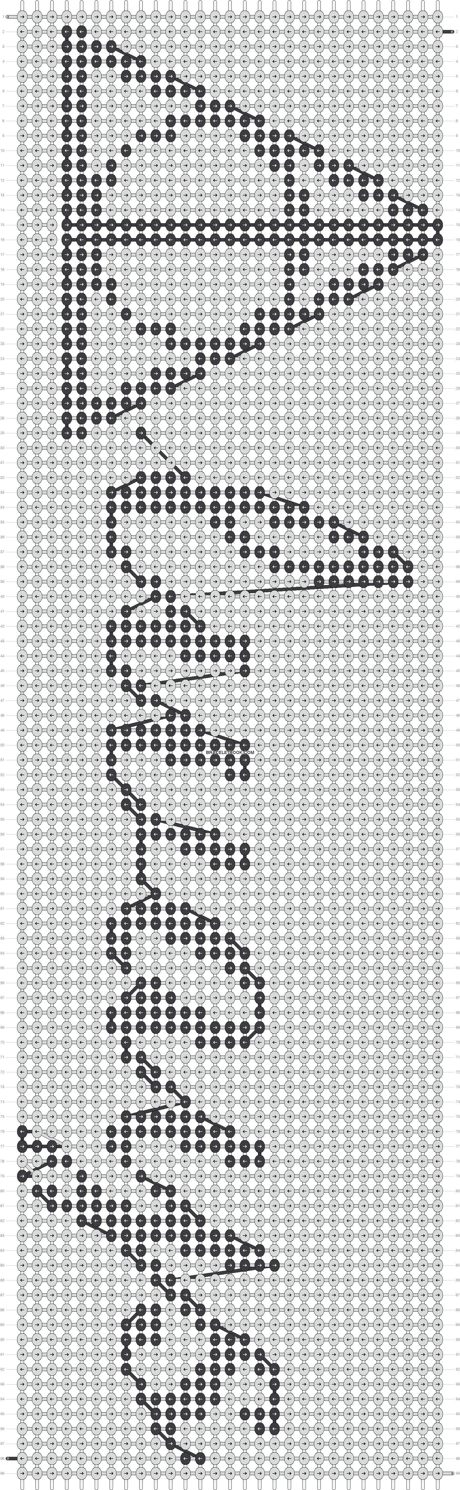 Download Alpha Pattern - Graficos De Ponto Cruz Harry Potter PNG Image ...