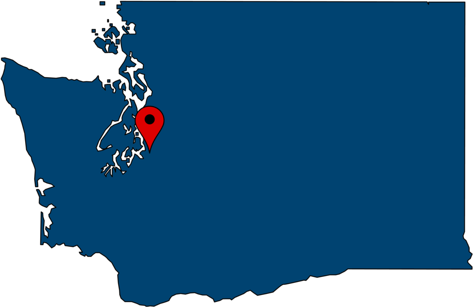 Download Auburn - Washington State Map Png PNG Image with No Background ...