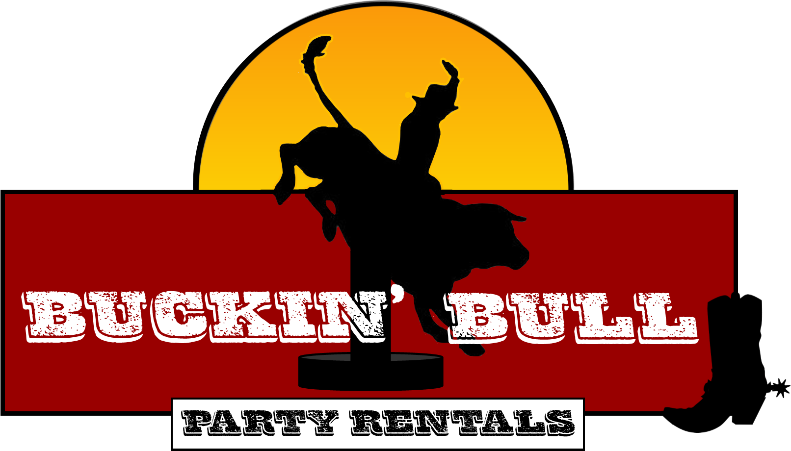 Event Rentals - Mechanical Bull Ride Logo - Free Transparent PNG ...