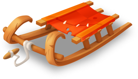 Snow Sledge - Snow Sled Png - Free Transparent PNG Download - PNGkey