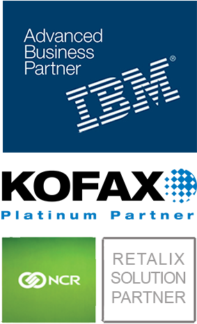 Download Ibm Kofax Ncr Logo Stack - Ibm Business Partner PNG Image with ...