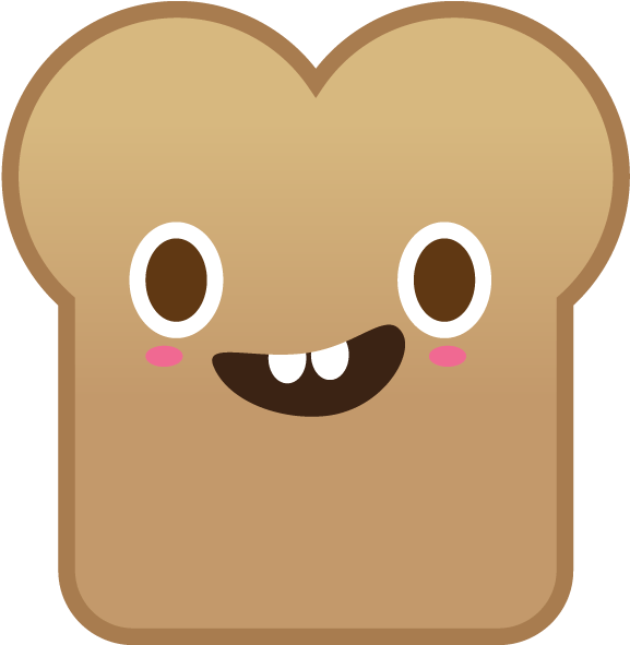 Cute Bread - Bread - Free Transparent PNG Download - PNGkey