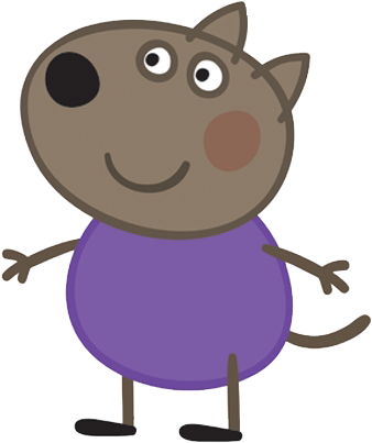 Danny Dog - Danny Dog Peppa Pig Characters - Free Transparent PNG ...