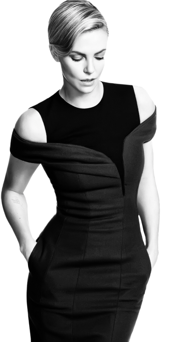 Download Whale Transparent Png Sticker - Charlize Theron Photoshoot ...