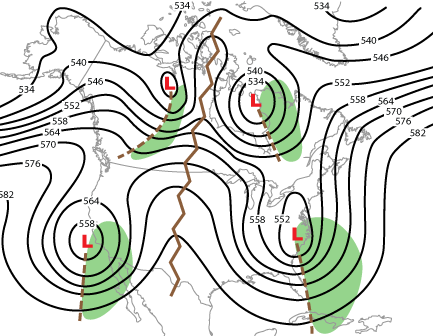 Download Trough And Ridge Axis As Well As The Locations Of Where ...