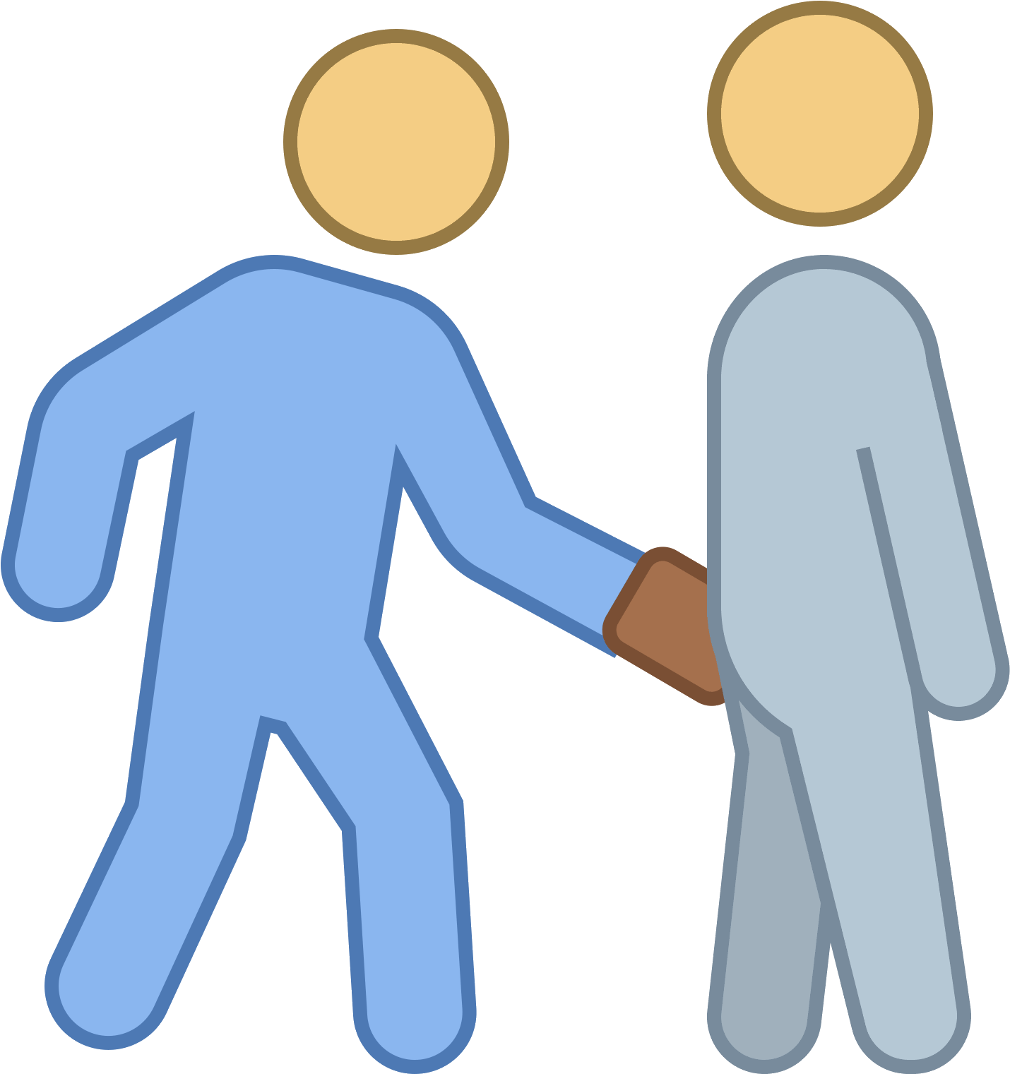 Download There Is A Single Person Standing Behind Another Person ...