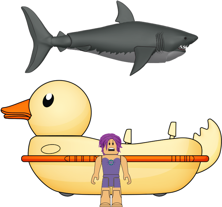 Sharkbite Duck Boat - Shark - Free Transparent PNG Download - PNGkey