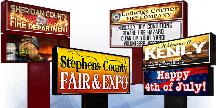 Download Municipal Signs - Electronic Signage PNG Image with No ...