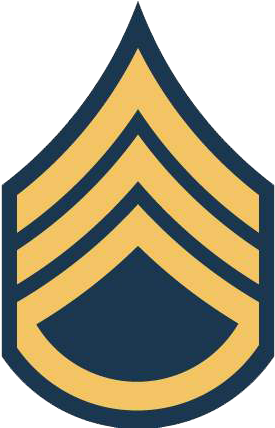 Staff Sergeant - Staff Sergeant Rank Insignia - Free Transparent PNG ...