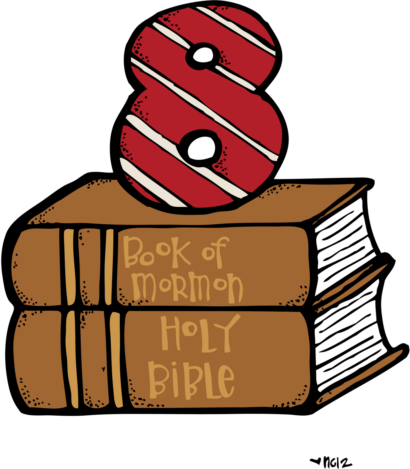 Melonheadz Books Clipart