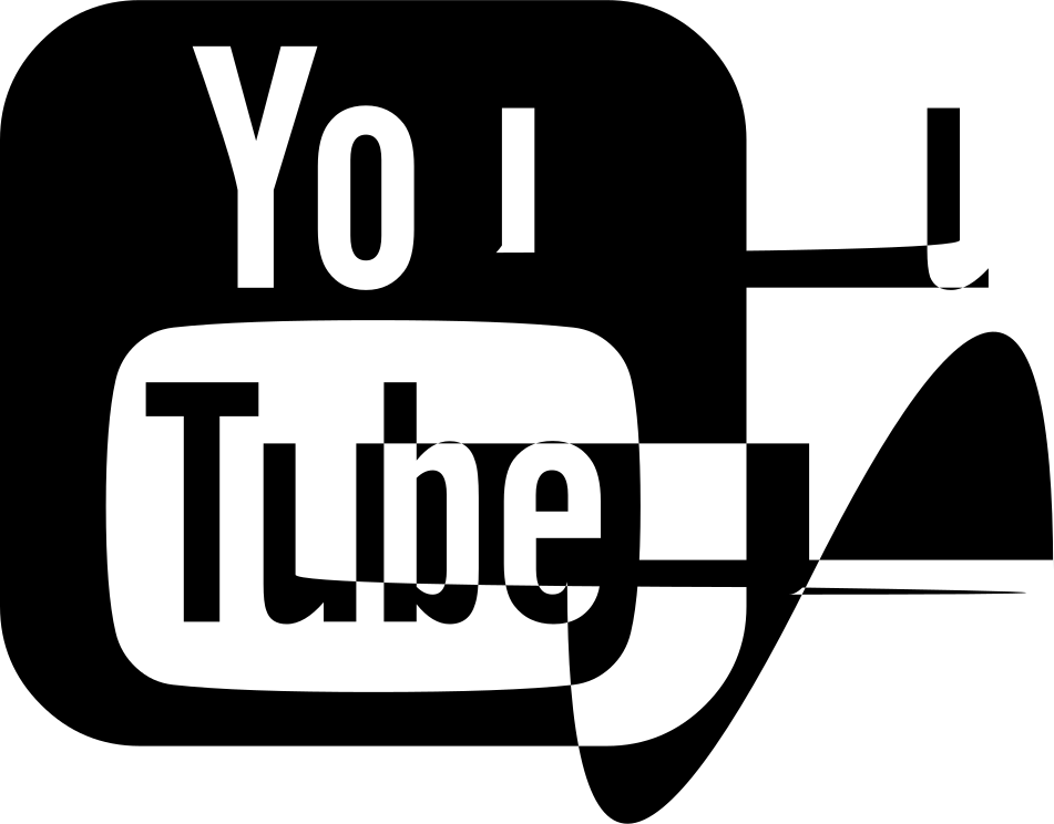 Png File - Youtube Logo Black - Free Transparent PNG Download - PNGkey