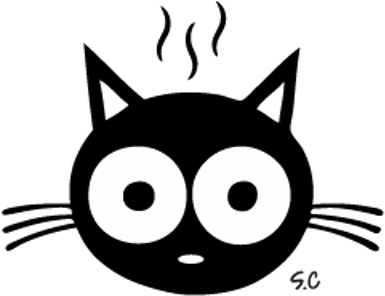 Smelly Cat Creations - Black Cat Toilet Sticker - Free Transparent PNG ...