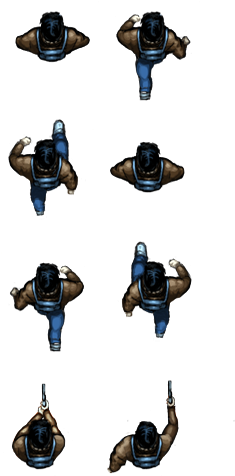 Bkspr01 - Top Down Shooter Sprite Pack - Free Transparent PNG Download ...