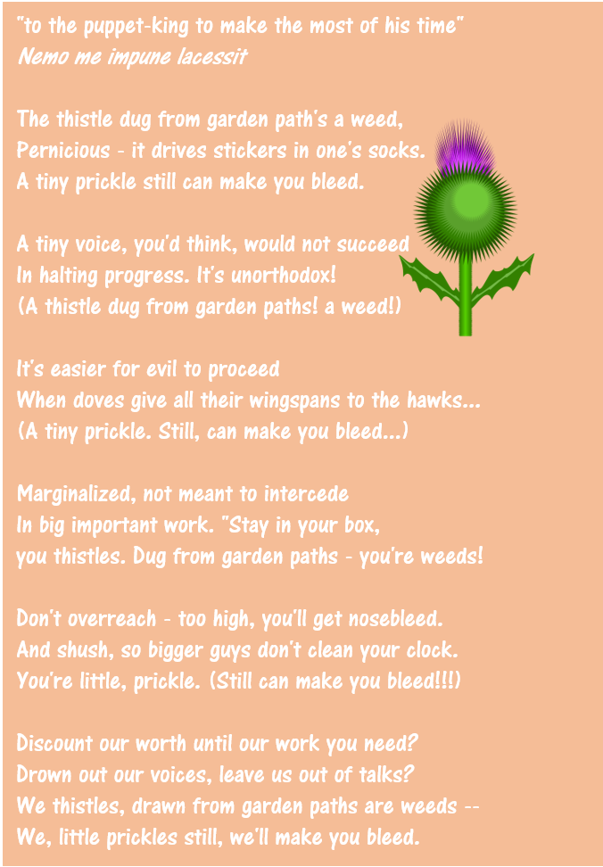 Download Thistle Poem - Poetry PNG Image with No Background - PNGkey.com