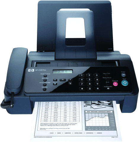 Free Png Fax Machine Png Images Transparent - Hp Fax 2140 Monochrome ...