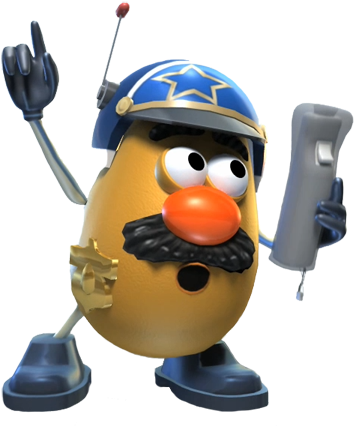 Download Potato Head Cop - Mr Potato Head Sheriff PNG Image with No ...