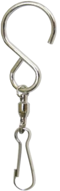 Download Swivel Hook - Silver PNG Image with No Background - PNGkey.com