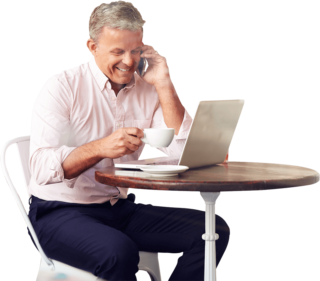 Download Home Banner Background Home Banner Background - Man Sitting At ...