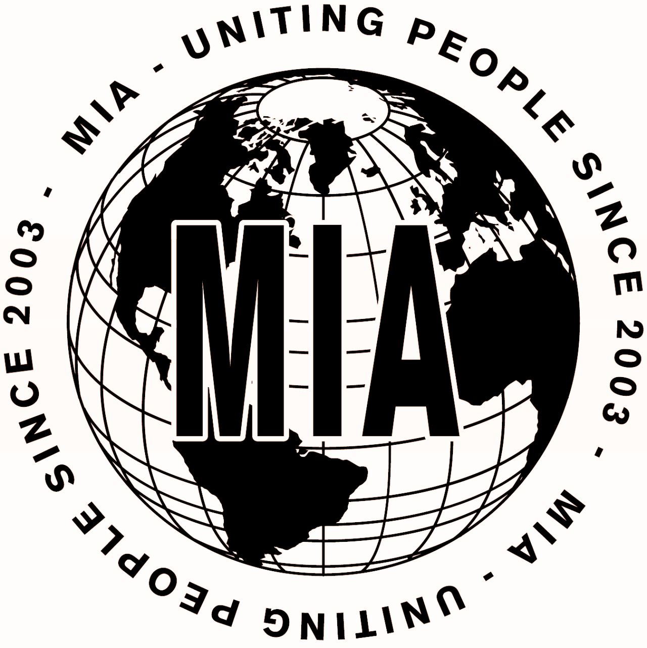 Download M - I - A - - Uniting People Since 2003 Logo - Mia Aim Merch ...