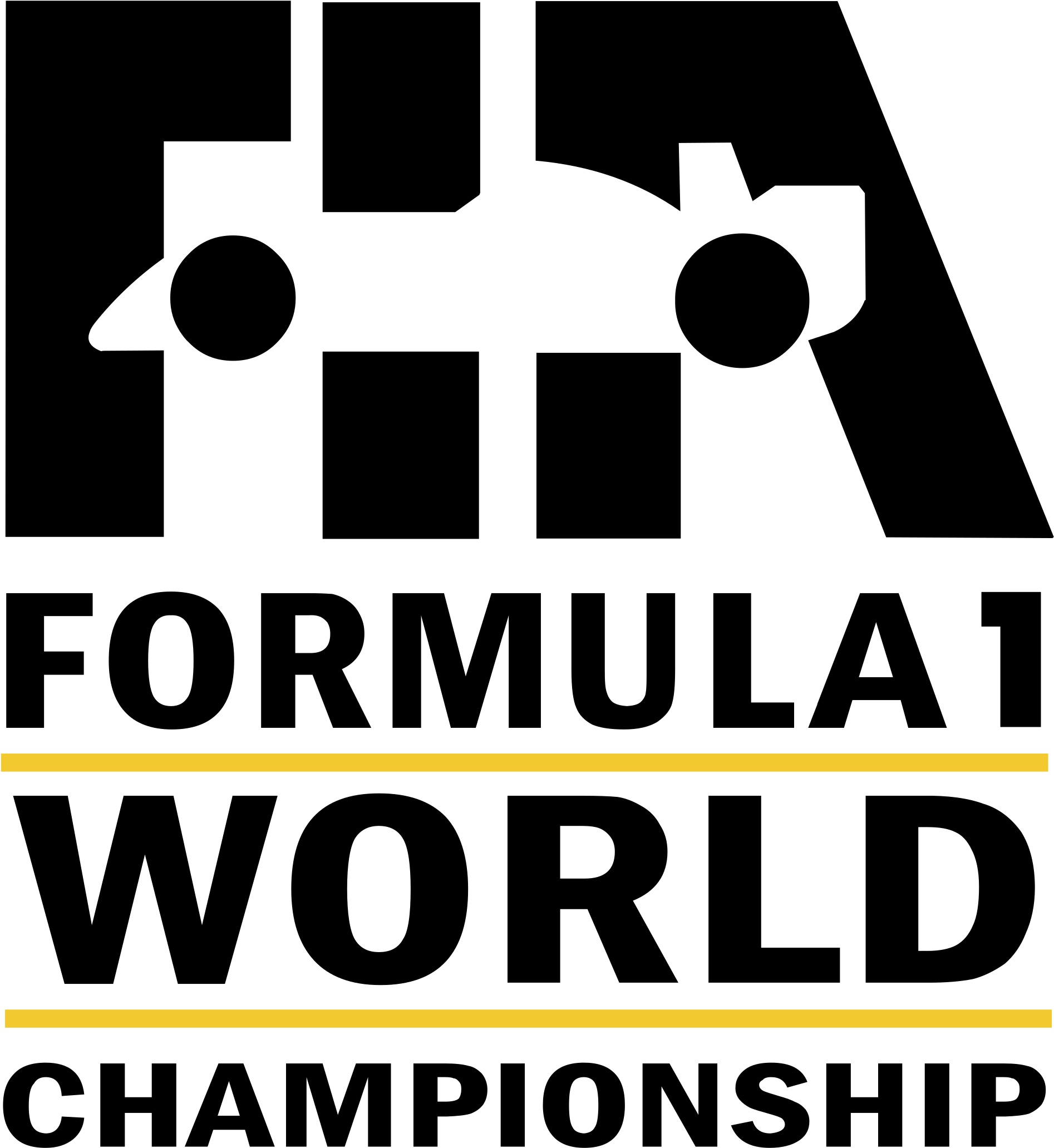 Fia Formula 1 World Championship Logo Png Transparent - Formula 1 Logo ...