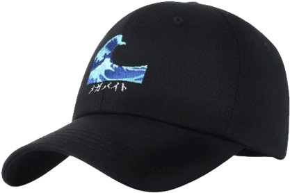 Download Great Wave Embroidery Cap 1 V=1534214646 - Kanagawa Wave Hat ...
